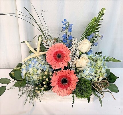 Beachy Floral Arrangements